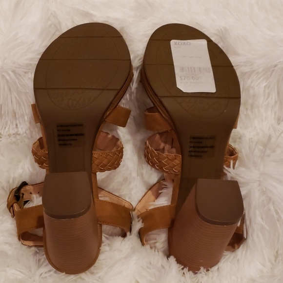 XOXO | Shoes | Nwt Xoxo Tan Suede Sandals | Poshmark